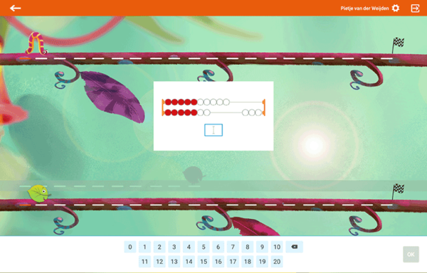 Semsom oefensoftware met rekenmuurtje - Uitgeverij Zwijsen