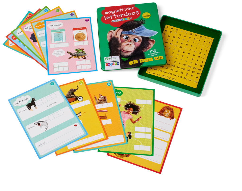 Magnetische letterdoos Veilig leren lezen - Uitgeverij Zwijsen