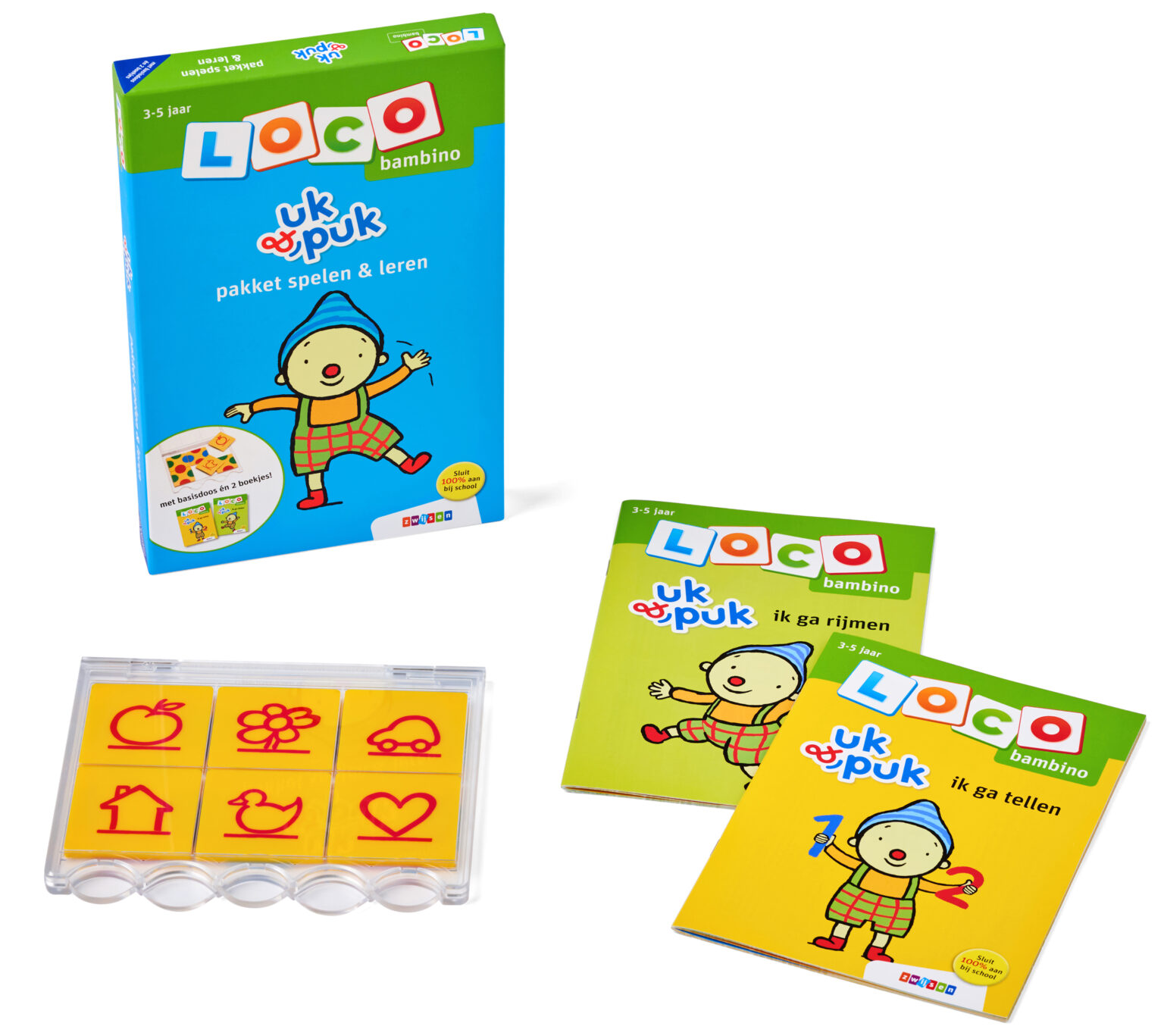 Loco bambino uk & puk pakket spelen & leren - Uitgeverij Zwijsen