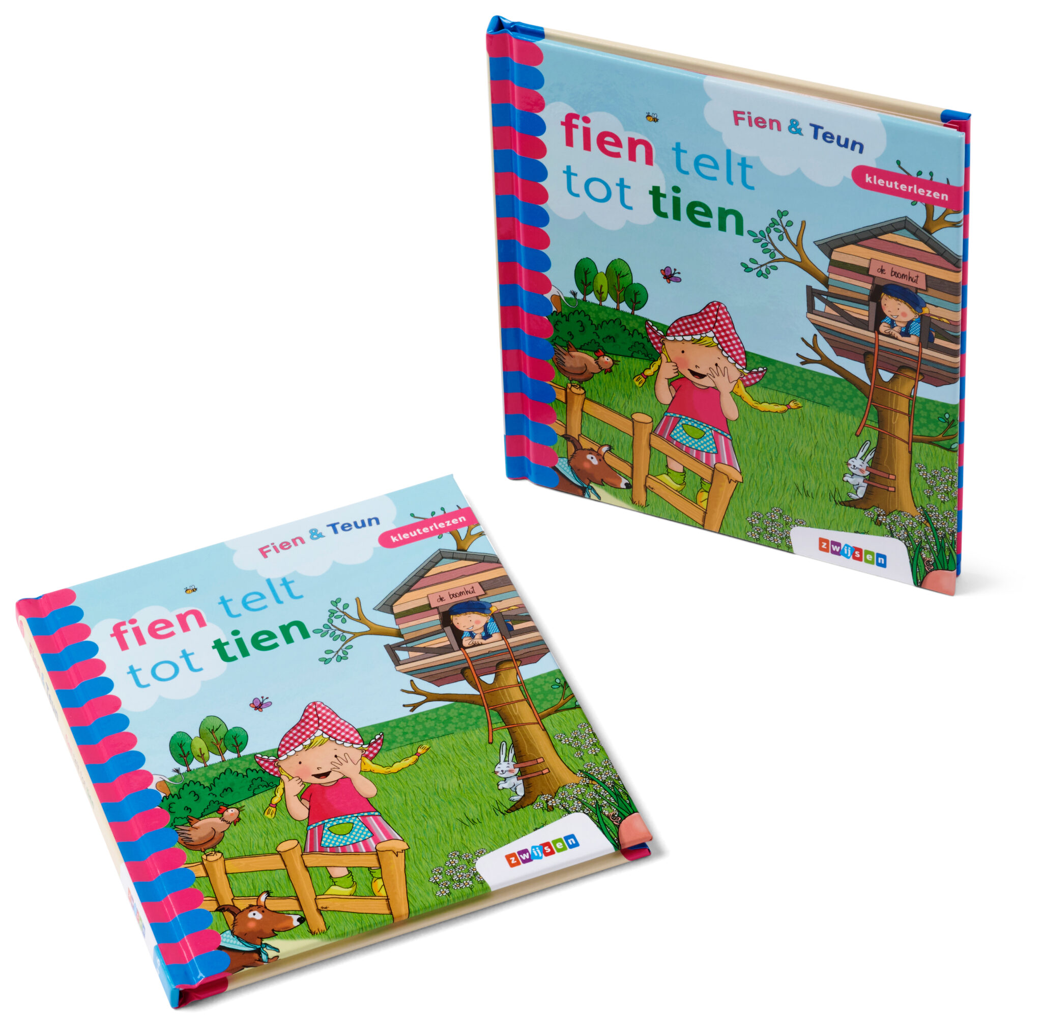 Fien & Teun - fien telt tot tien - Uitgeverij Zwijsen