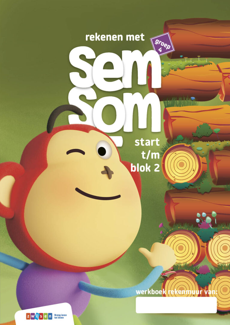 Semsom Werkboekje rekenmuur | Uitgeverij Zwijsen