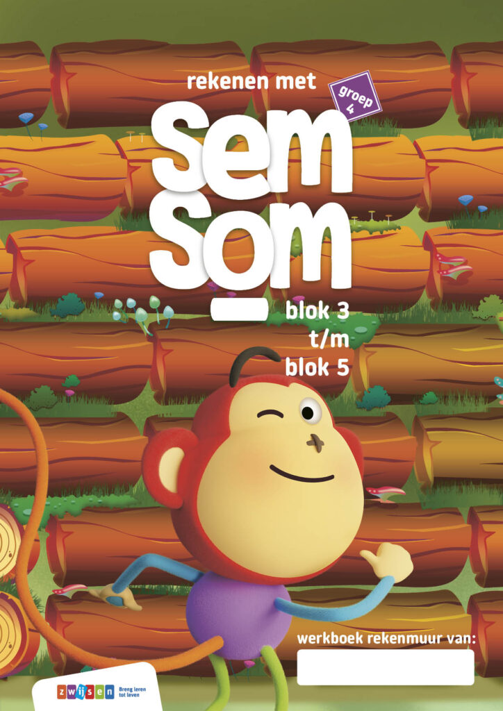 Semsom Werkboekje rekenmuur | Uitgeverij Zwijsen