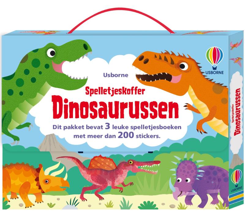 Spelletjeskoffer Dinosaurussen - Uitgeverij Zwijsen