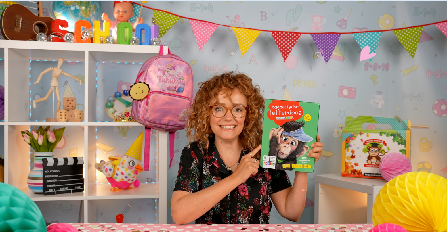 Tip van Juf Daan! Magnetische letterdoos Veilig leren lezen ...