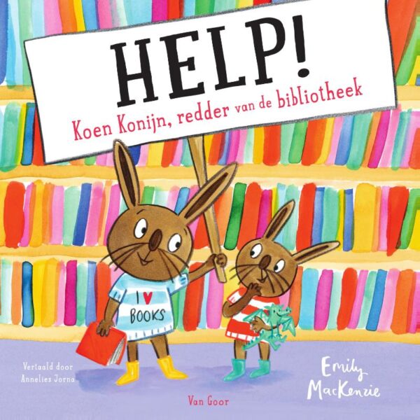 Help! Koen Konijn, redder van de bibliotheek - Uitgeverij Zwijsen