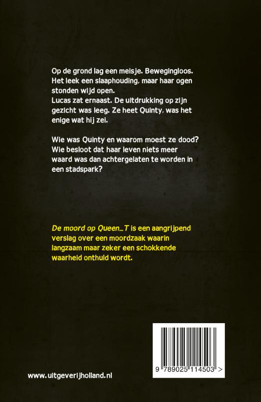 De moord op Queen_T - Uitgeverij Zwijsen