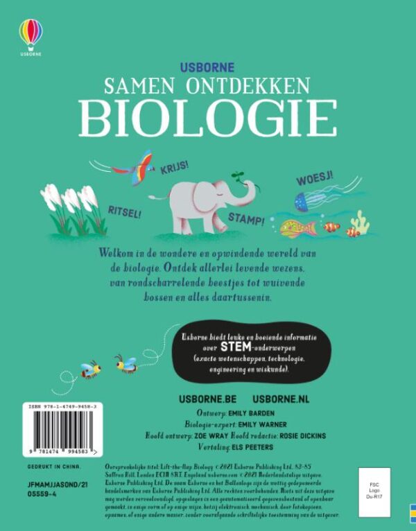 Samen ontdekken Biologie - Uitgeverij Zwijsen