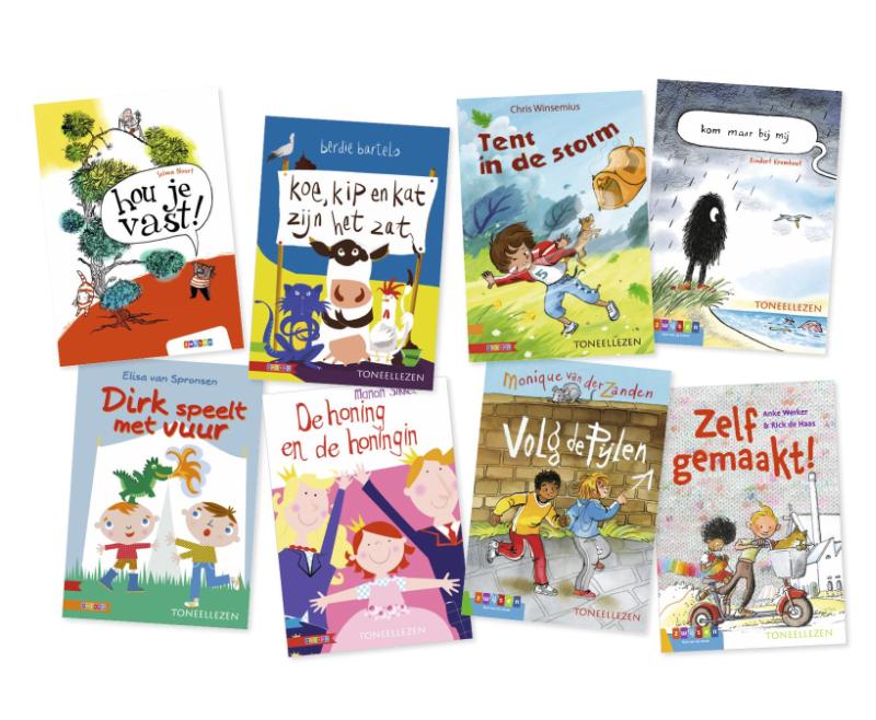 Pakket Toneellezen groep 3 (8 titels) - Uitgeverij Zwijsen