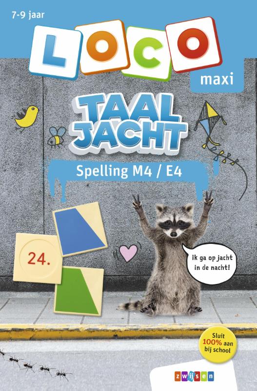 Loco maxi Taaljacht Spelling M4 / E4 - Uitgeverij Zwijsen