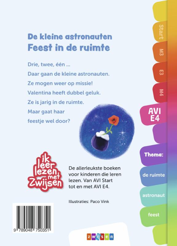 De kleine astronauten - Feest in de ruimte - Uitgeverij Zwijsen