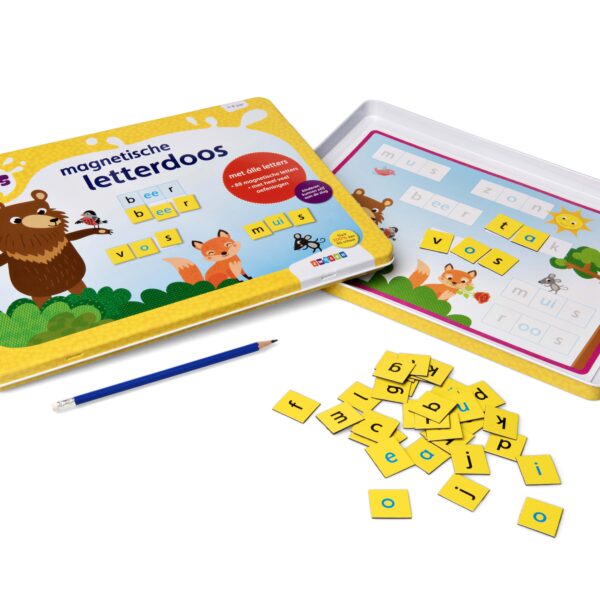 Letterplons Magnetische letterdoos - Uitgeverij Zwijsen