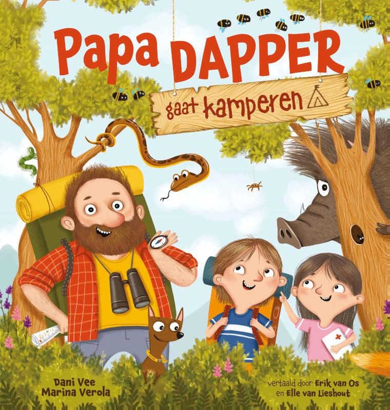 Papa Dapper gaat kamperen - Uitgeverij Zwijsen