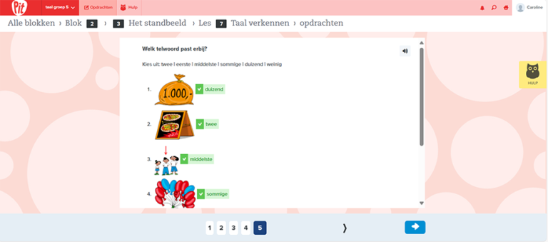 Pit Taal Leerlingsoftware digitaal verwerken - Uitgeverij Zwijsen
