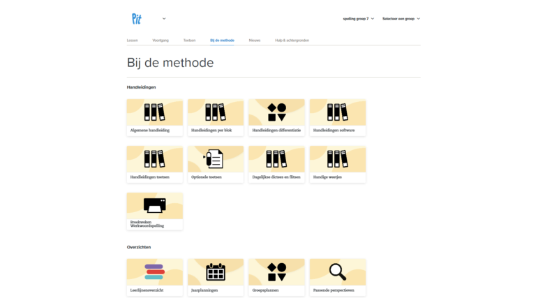 Pit Spelling Leerkrachtsoftware - Uitgeverij Zwijsen